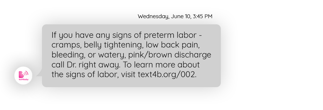 Text4Baby | Personalized Text Messages for Expectant Parents