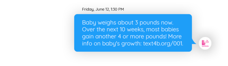 Text4Baby | Personalized Text Messages for Expectant Parents